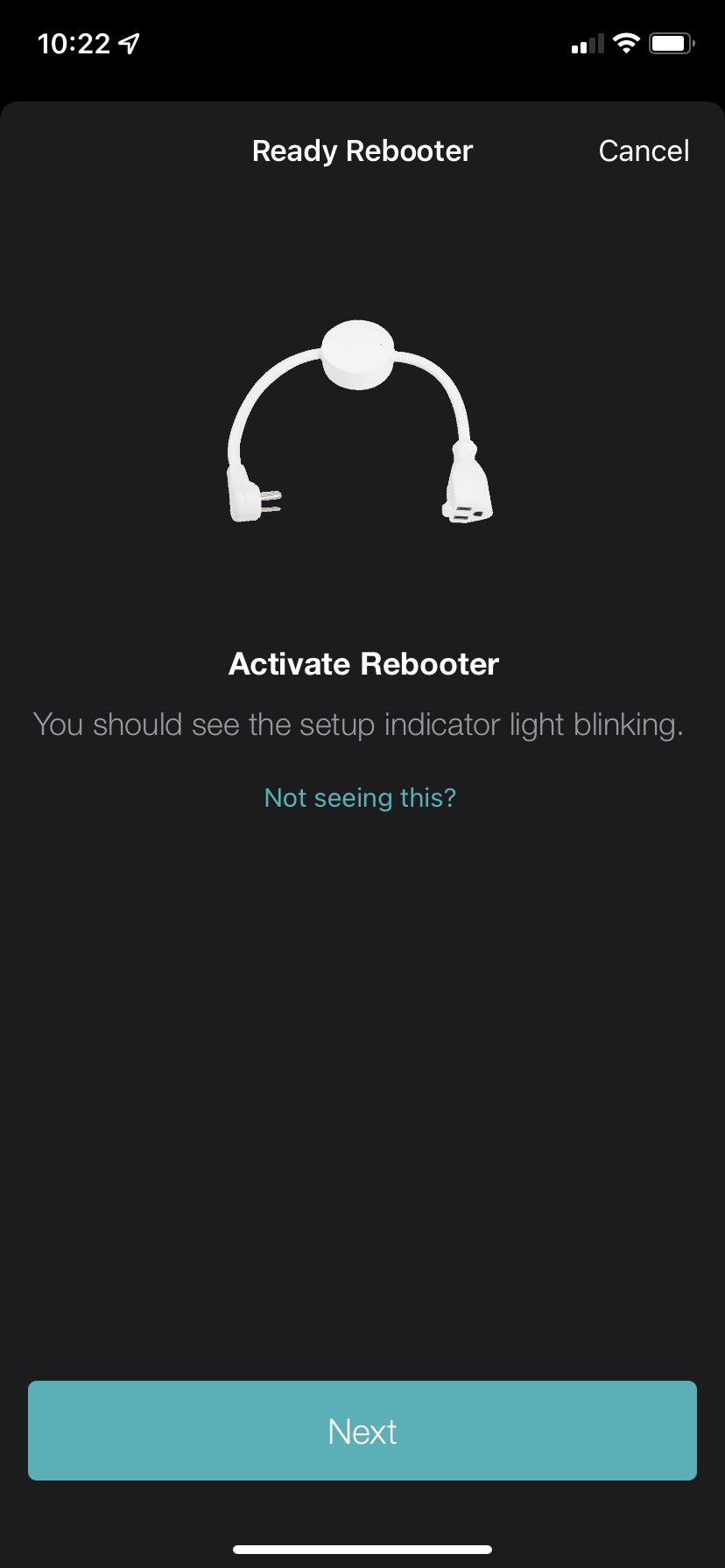 How to set up the Rebooter on iPhone – ConnectSense