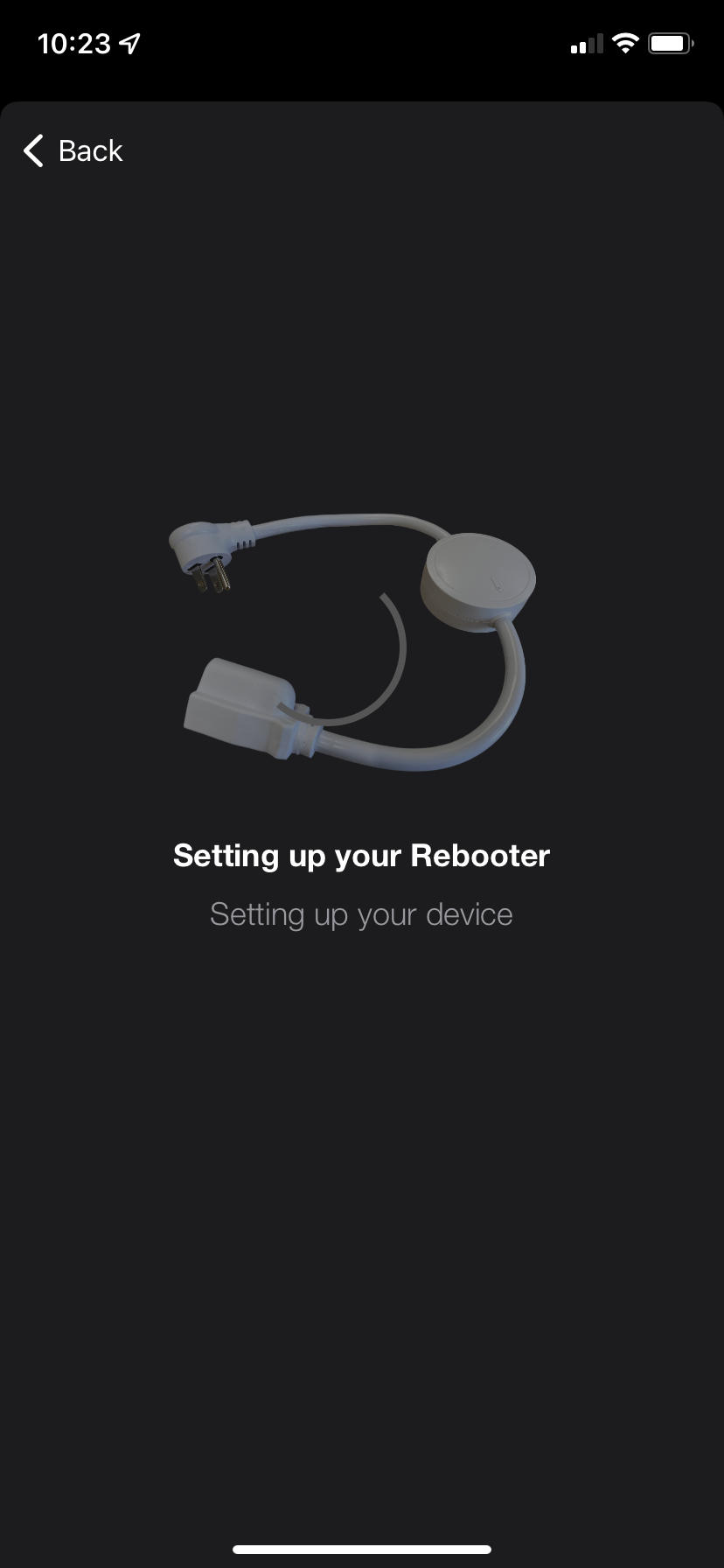How to set up the Rebooter on iPhone – ConnectSense